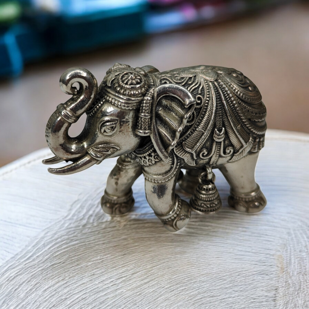 Antique 999 Pure Silver Elephant – BhuuuBrands